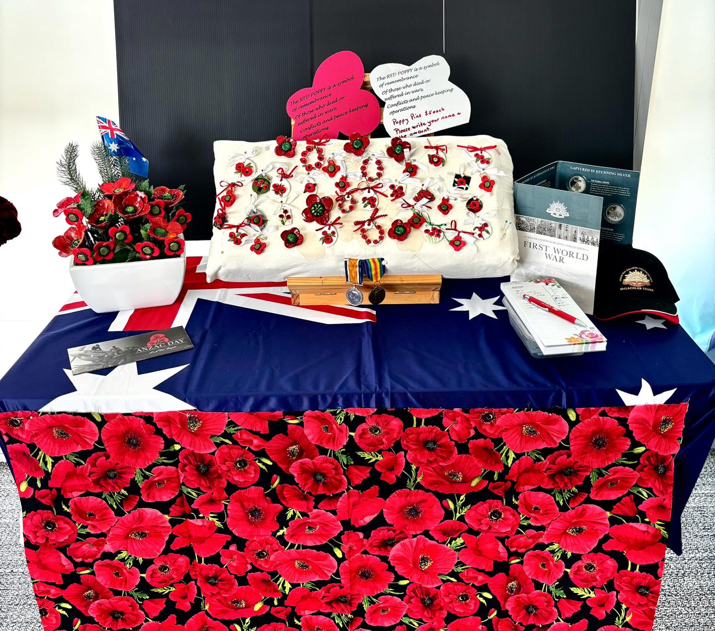 Anzac Day Display - Ormiston Rise