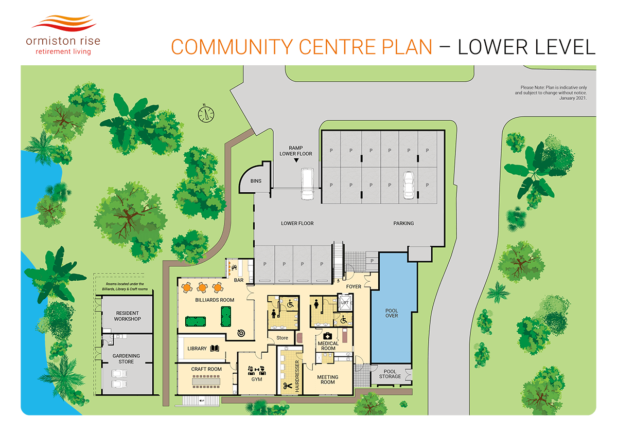 Community Centre - Ormiston Rise - Retirement Living